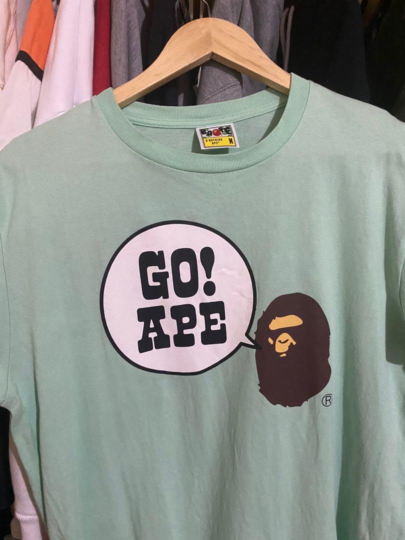 A Bathing Ape Bape Go Ape 25th Anniversary tee, Men's Fashion, Tops ...