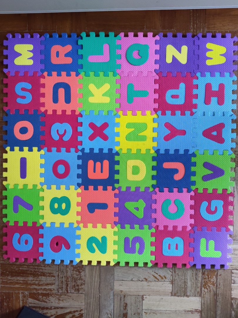 ABC play mat 123, Babies & Kids, Babies & Kids Fashion on Carousell