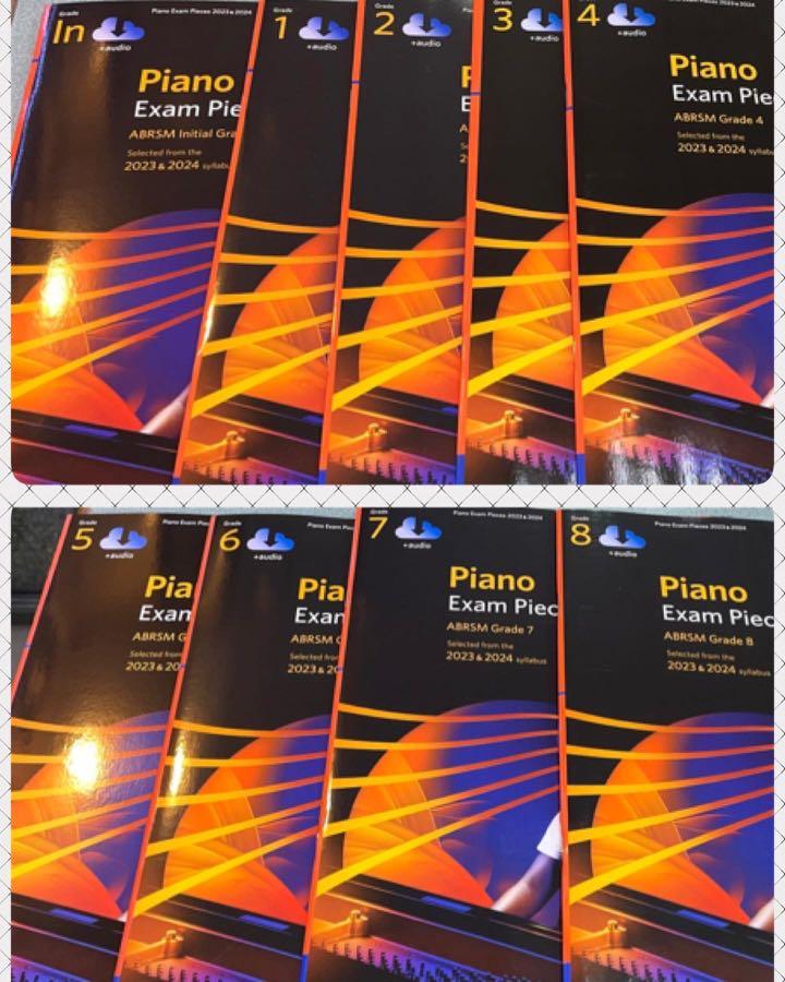 Abrsm Piano Exam Pieces 2023 And 2024 Book W Audio Hobbies And Toys