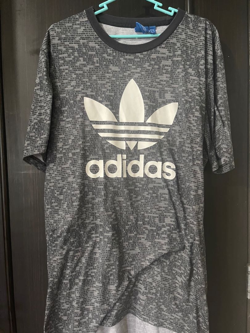 Adidas long back shirt XL, Men's Fashion, Tops & Sets, Tshirts & Polo ...