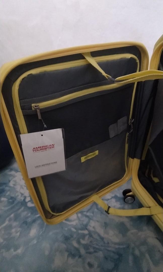 American Tourister Frontec Spinner - Medium (68/25) Exp TSA ( Lemonade ...