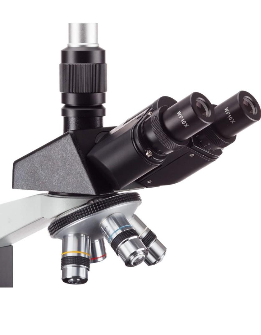 AmScope T490B Trinocular Compound Microscope, 40X-2000X Magnification ...