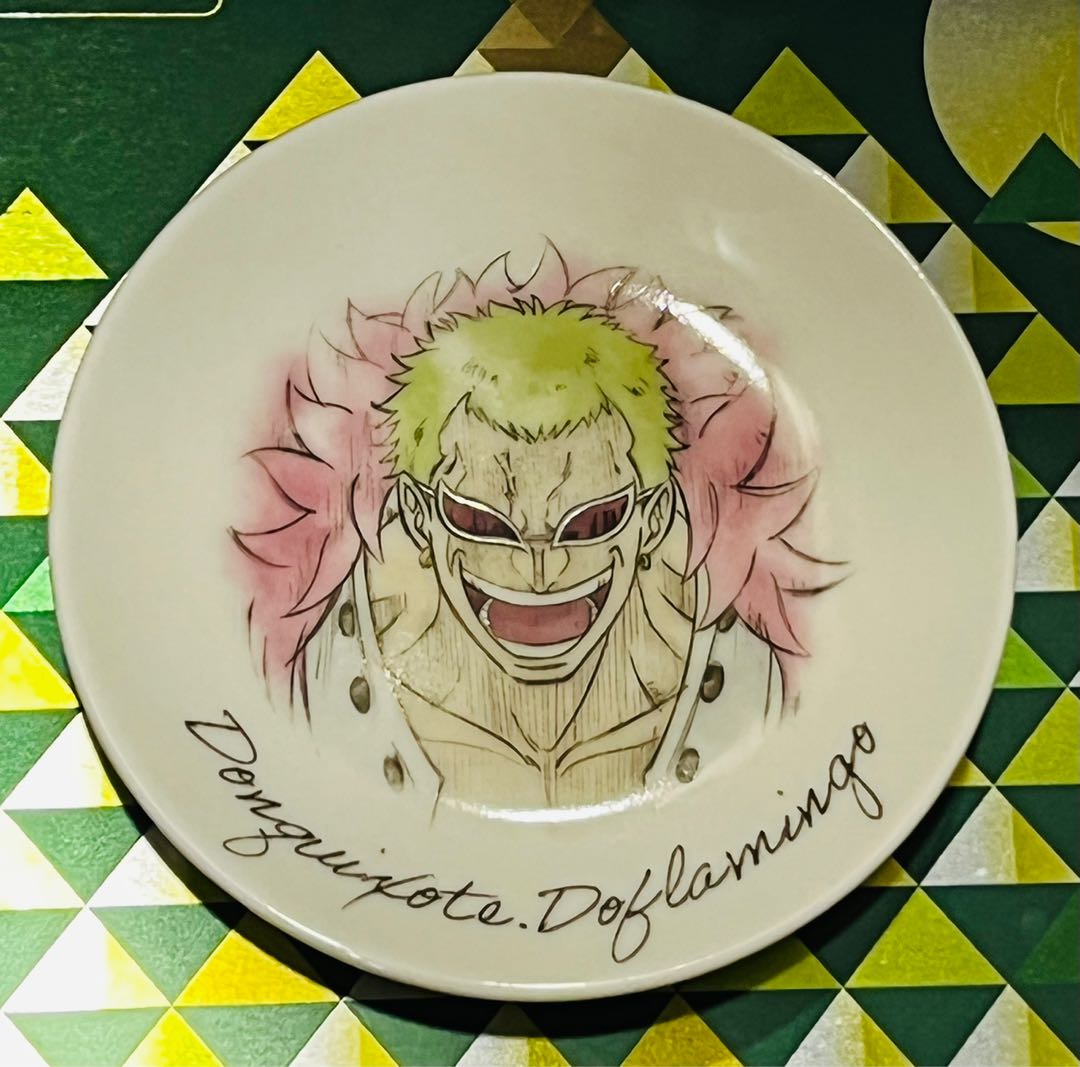 Assorted design of glass small plate with front and back view ~ One ...