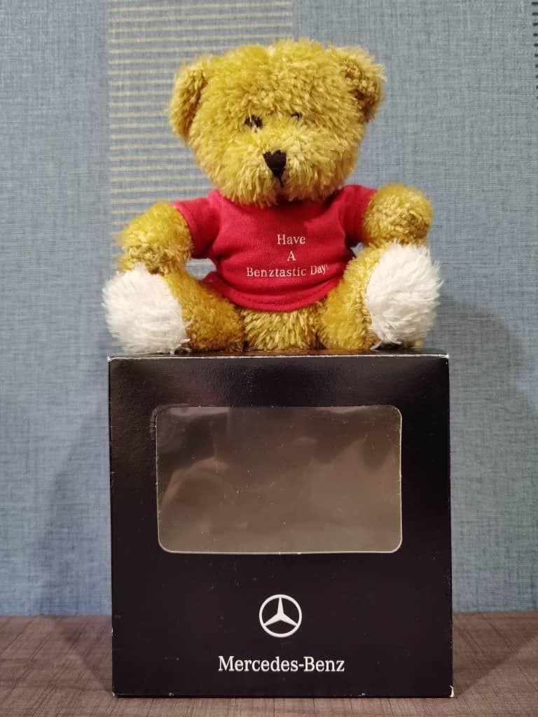 Authentic Mercedes Benz Teddy Bear, Auto Accessories on Carousell