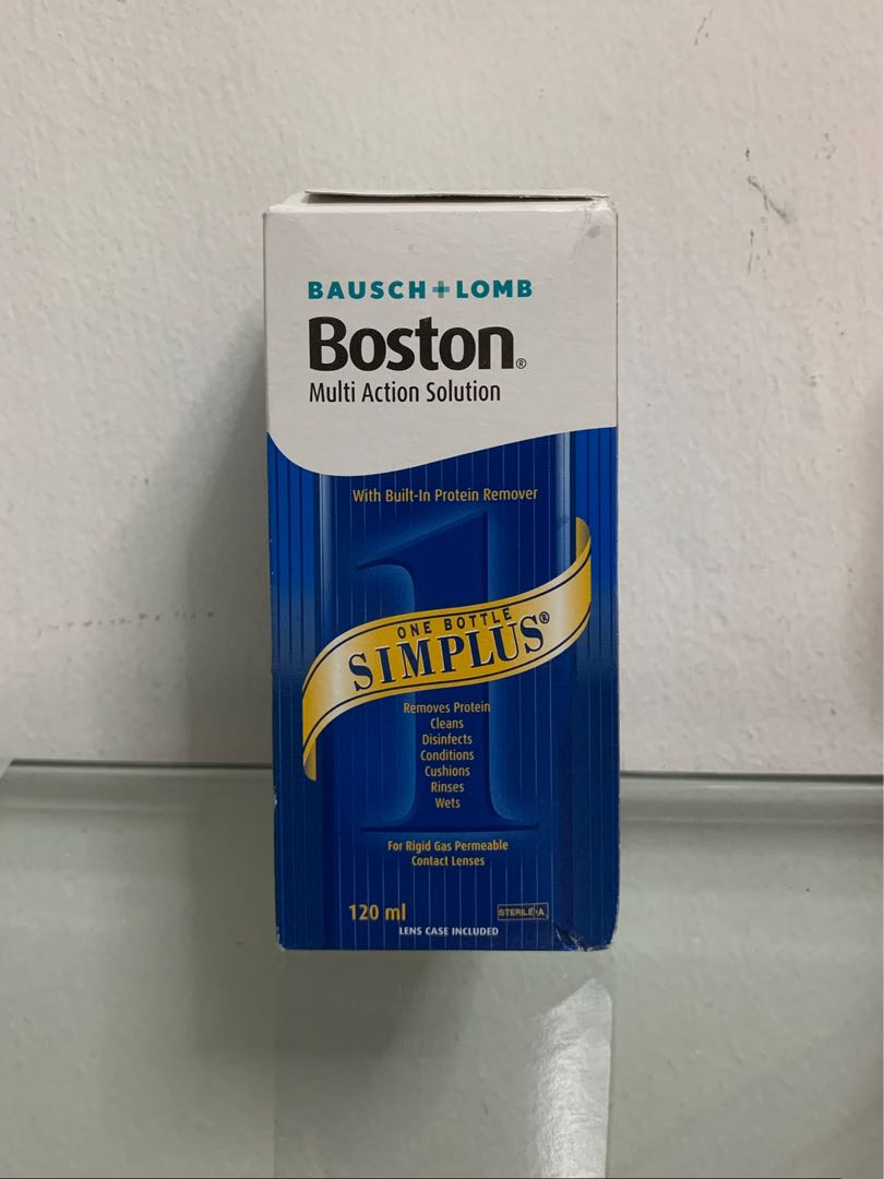 Bausch + Lomb multi action solution for hard contact lenses, Beauty ...