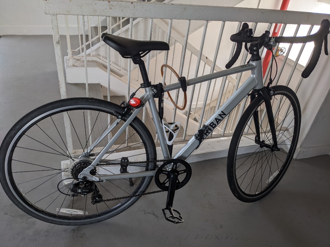 RUSH Triban RC 100 Bicycle + $200 accessories, Sports Equipment ...