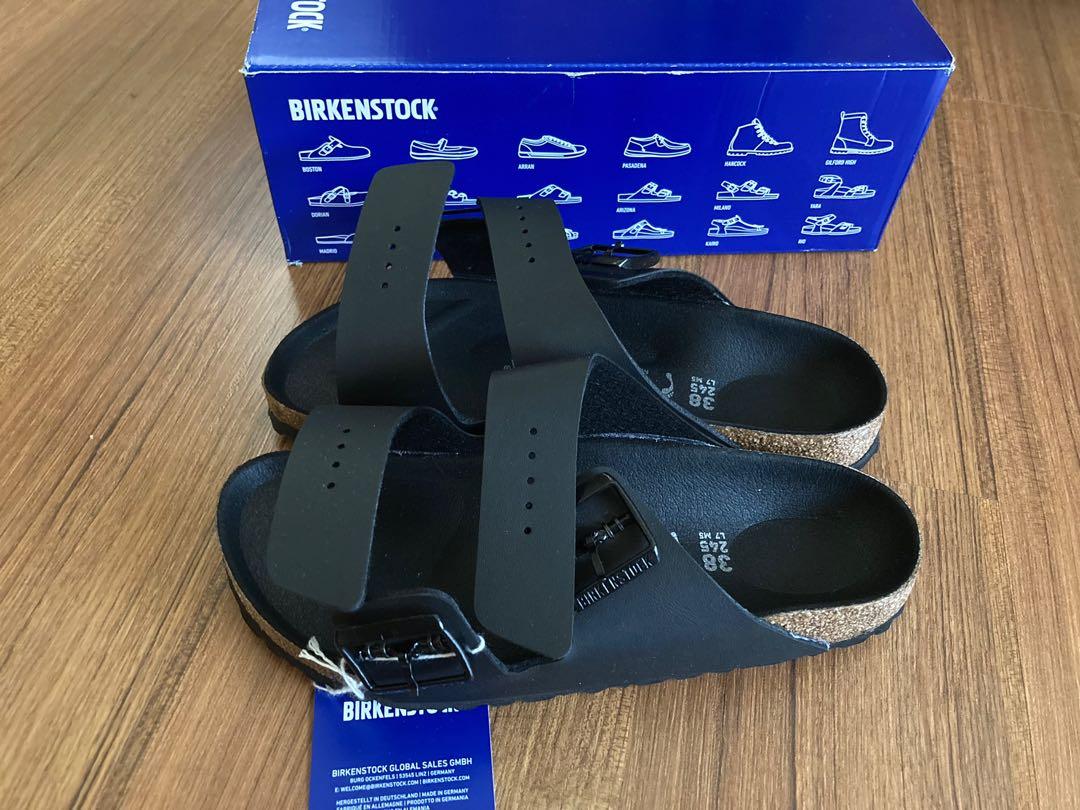 Birkenstock Arizona Triple Black Eu38, Women's Fashion, Footwear, Flats ...