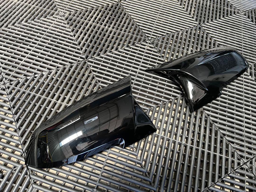 BMW F30 M3 gloss black side mirror cover, Auto Accessories on Carousell