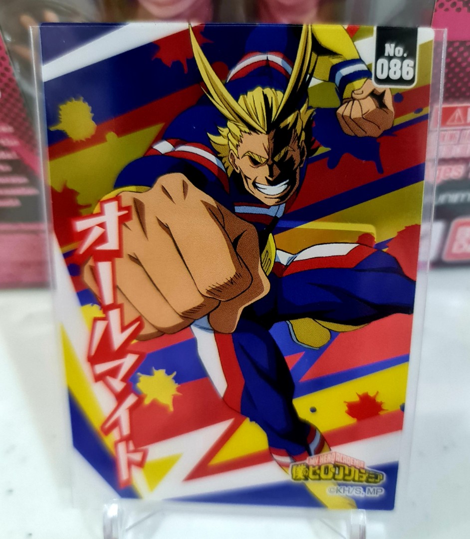 Boku No Hero Academia All Might Collectible Card, Hobbies & Toys, Toys ...
