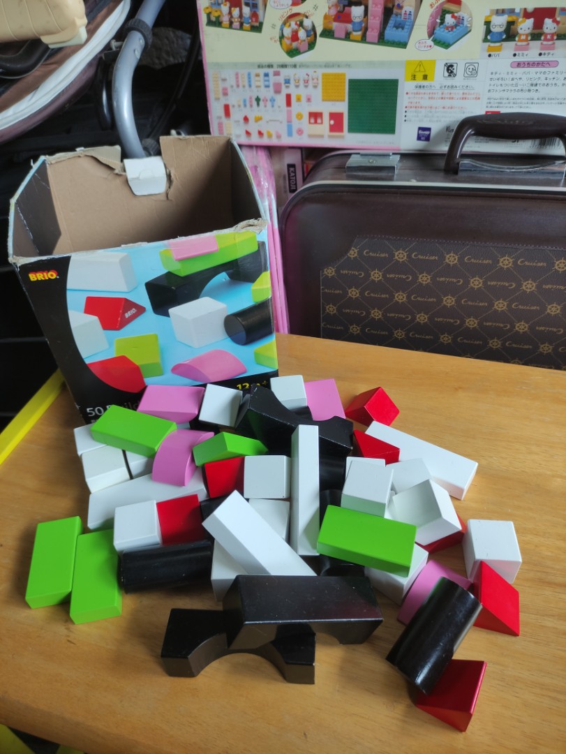 Brio Blocks 48pcs, Babies & Kids, Infant Playtime on Carousell