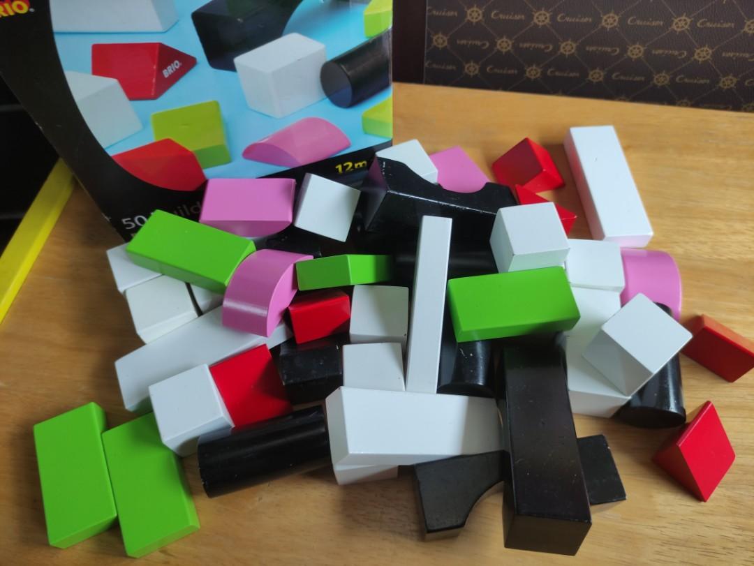Brio Blocks 48pcs, Babies & Kids, Infant Playtime on Carousell