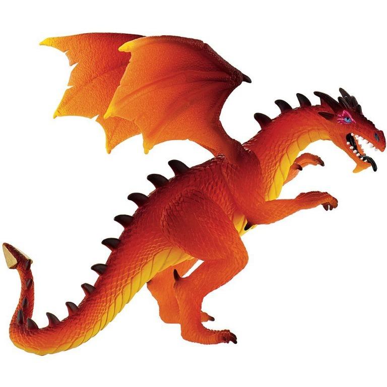 Bullyland Fire Dragon Ignis 5.5 Inches Hand-Painted Dragon Figurine ...