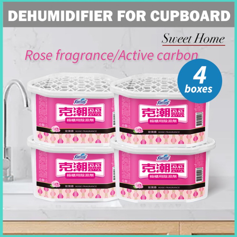[Bundle of 4]Farcent Dehumidifier Multi-purpose Dehumidifier Box Absorb Moisture/Purifying air ...