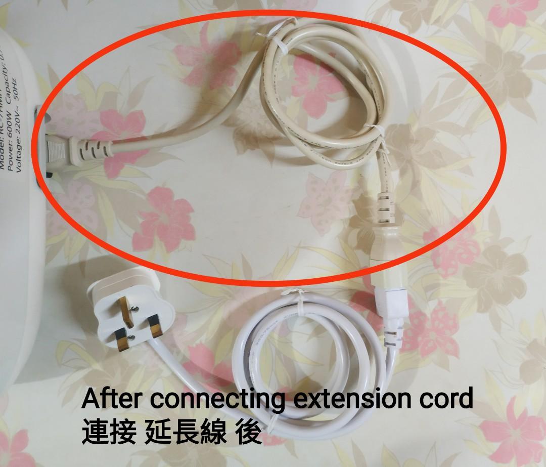 C13/C14 Power Extension Cord C13/C14 電源延長線, 電腦＆科技, 電腦周邊及配件, 電腦線、轉接線及轉換器 ...