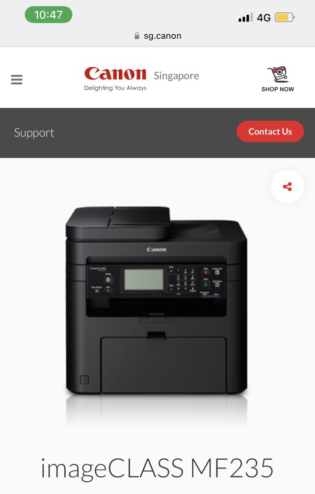 Canon imageclass MF235, Computers & Tech, Printers, Scanners & Copiers ...
