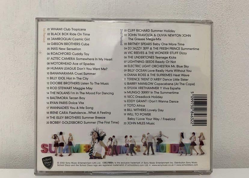 CD] 40 Hot Summer Anthems - Summer Holiday Inlay : VG++ Media : VG++ ...