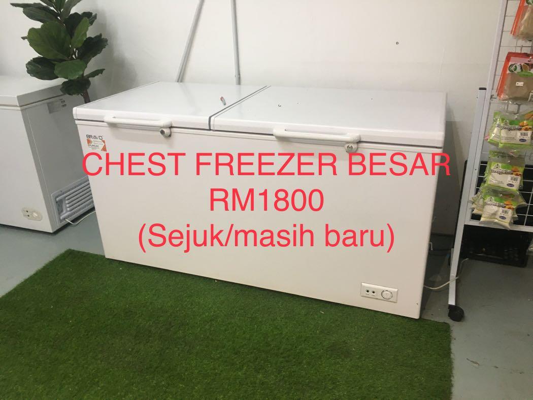Chest Freezer besar, TV & Home Appliances, Kitchen Appliances ...