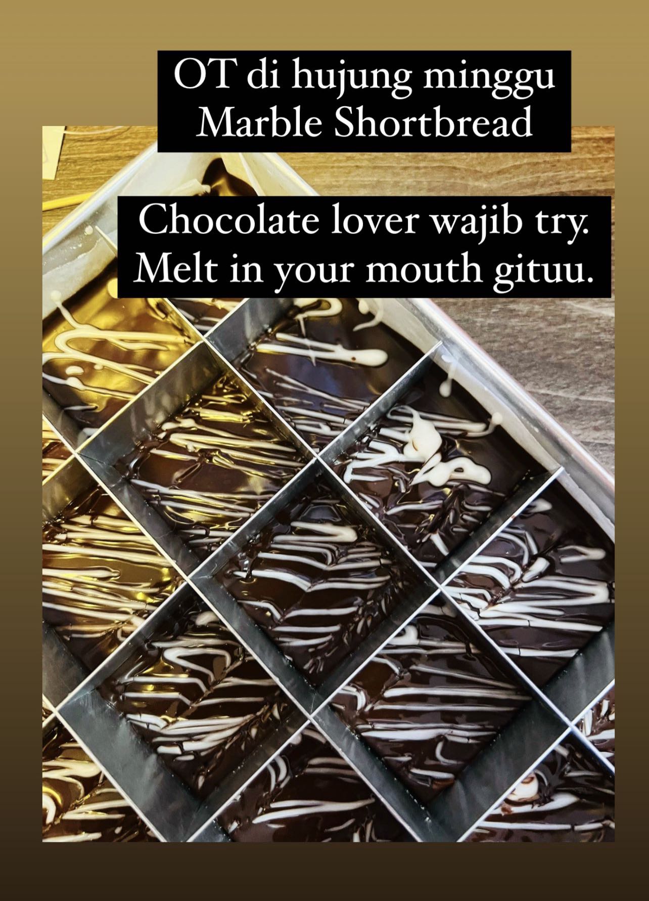 Chocolate marble shortbread. Cookies., Food & Drinks, Homemade Bakes on ...