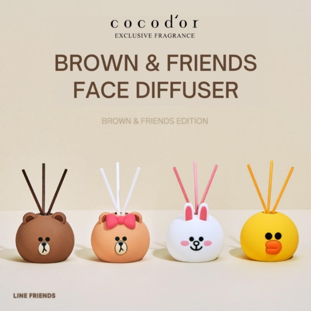 COCODOR LINE FRIENDS DIFFUSER, Furniture & Home Living, Home Fragrance ...
