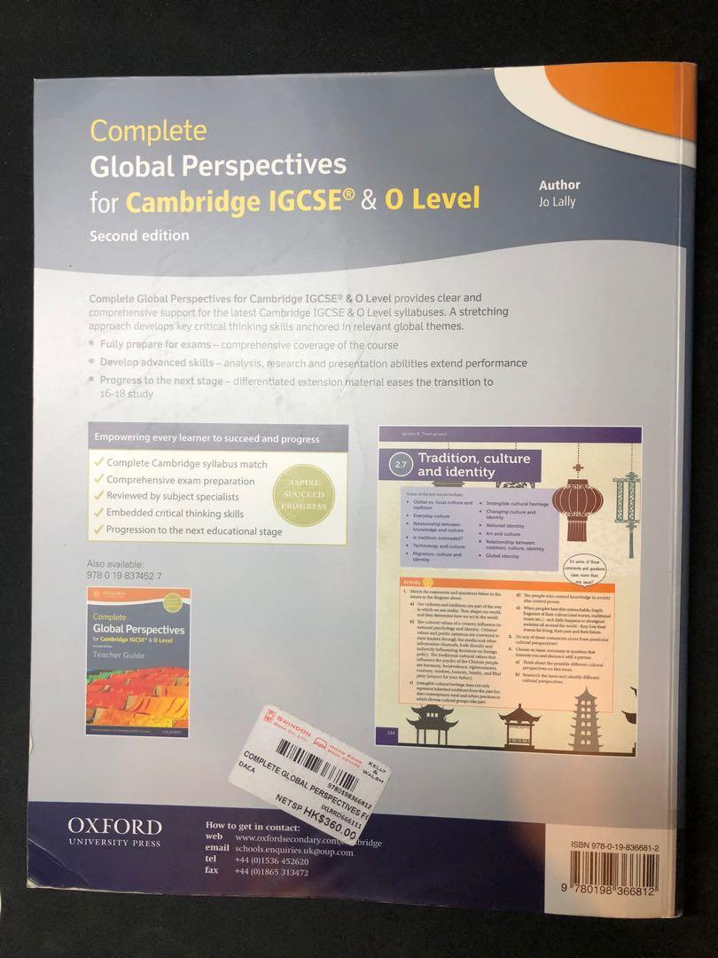 Complete Global Perspectives for Cambridge IGCSE & O Level, 興趣及遊戲, 書本 ...