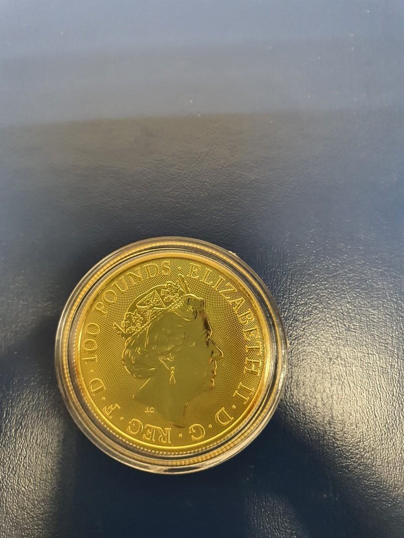 Completed gold coin 1oz, Hobbies & Toys, Memorabilia & Collectibles ...