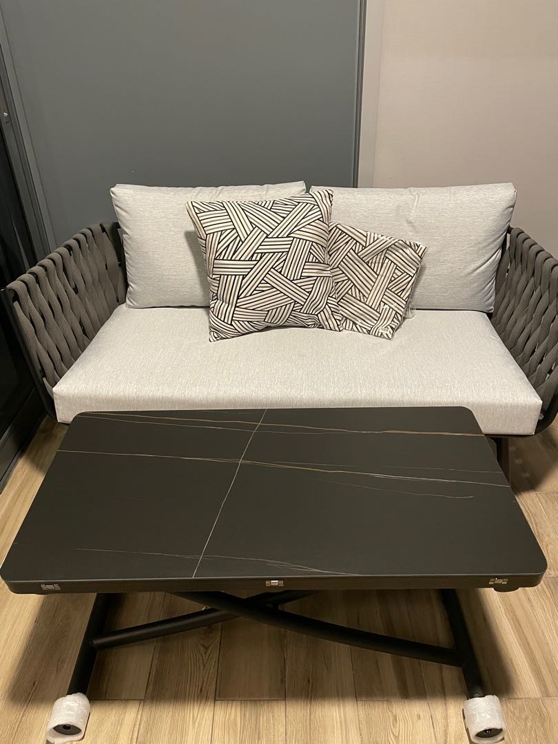 Convertible Coffee Table to Dining Table, Furniture & Home Living ...