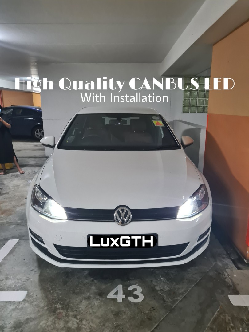 Car Daytime Running Light DRL Reverse Parking Light LEDs Replacement ...