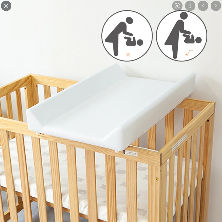 DIAPER CHANGING BOARD FOR COT 120*60CM, Babies & Kids, Baby Nursery ...