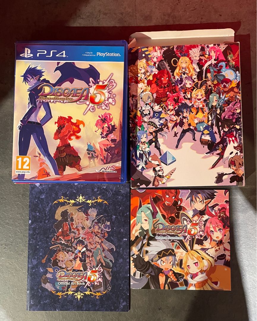 Disgaea 5 Box Set, Video Gaming, Video Games, PlayStation on Carousell