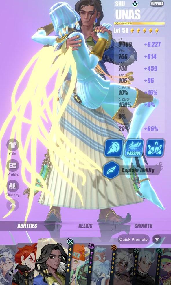 [Dislyte] Unas + Lin xiao + Li Ling + Tang Xuan + Triki + Jing + Sienna ...