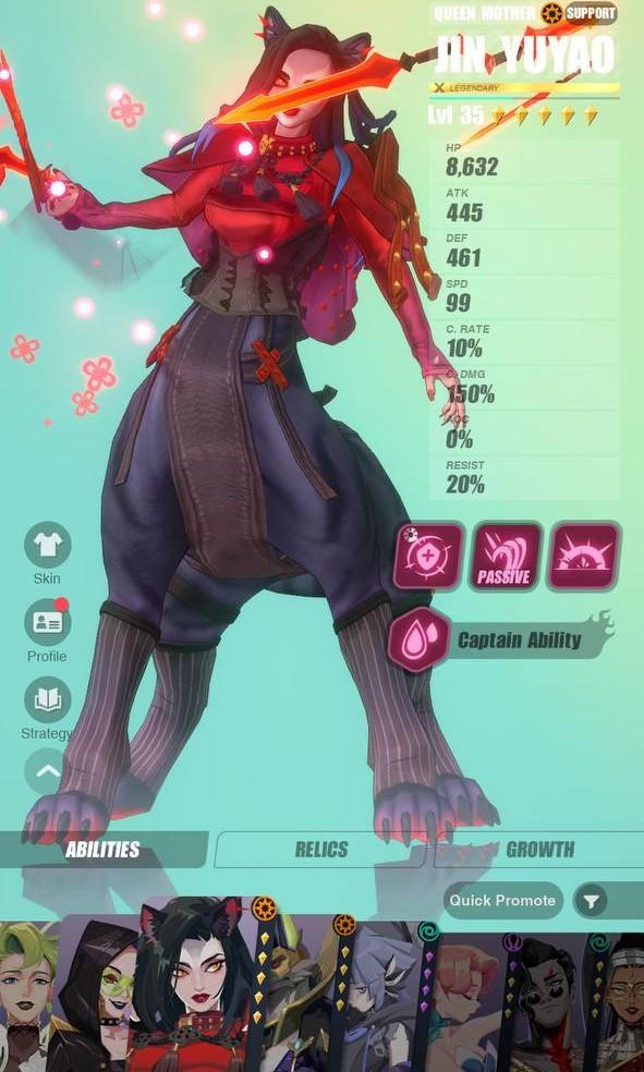 [Dislyte] Unas + Lin xiao + Li Ling + Tang Xuan + Triki + Jing + Sienna ...