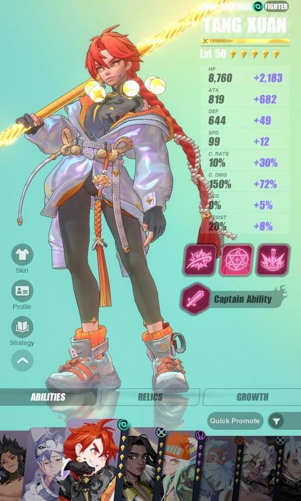 [Dislyte] Unas + Lin xiao + Li Ling + Tang Xuan + Triki + Jing + Sienna ...