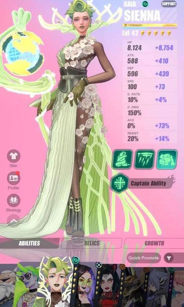 [Dislyte] Unas + Lin xiao + Li Ling + Tang Xuan + Triki + Jing + Sienna ...