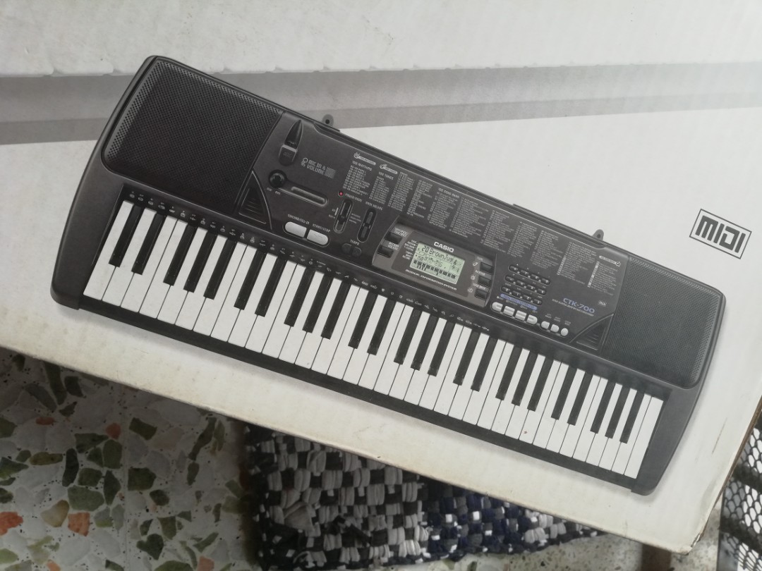 Electronic Keyboard CASIO CTK-700, Hobbies & Toys, Music & Media, Musical Instruments on Carousell