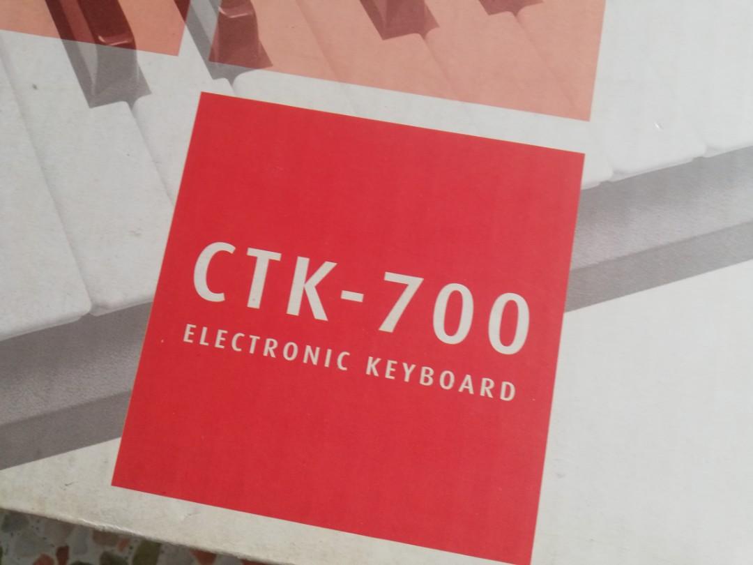 Electronic Keyboard CASIO CTK-700, Hobbies & Toys, Music & Media ...
