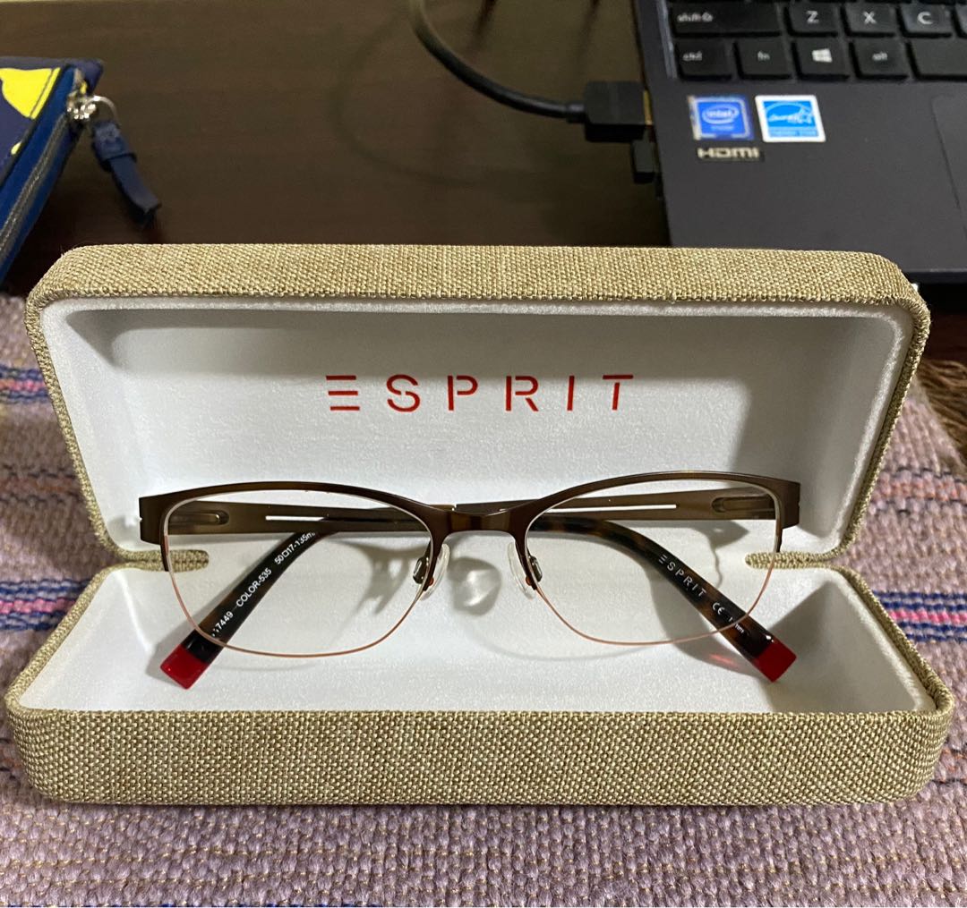 Authentic Esprit Prescription Eyeglasses Frame, Women's Fashion ...