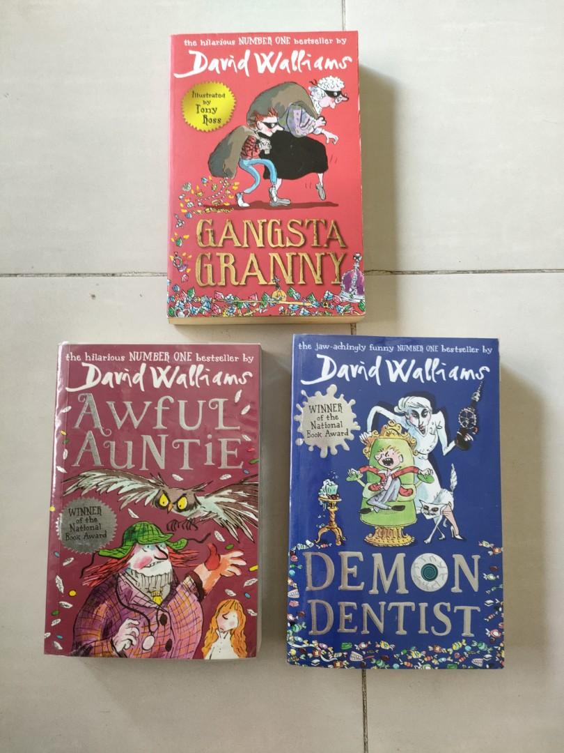 Gangsta Granny, Demon Dentist, Awful Auntie by David Williams, Hobbies ...