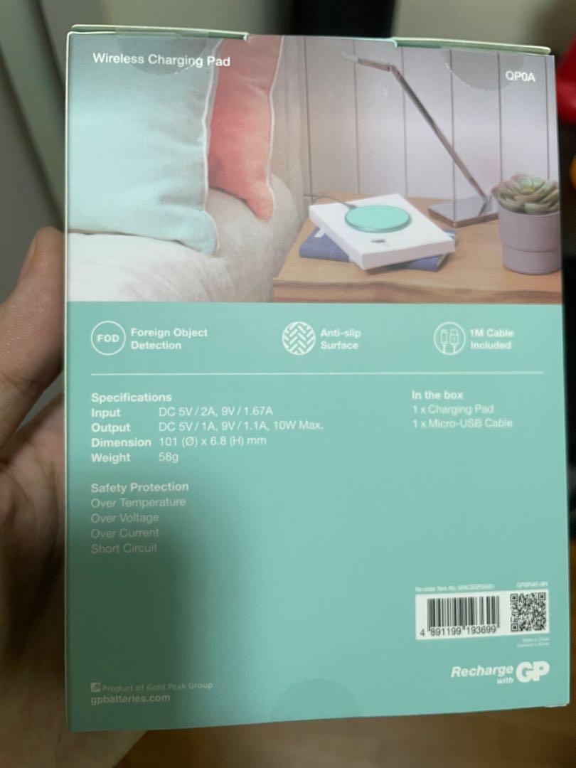 GP Wireless Charging Pad 10W, Mobile Phones & Gadgets, Mobile & Gadget ...