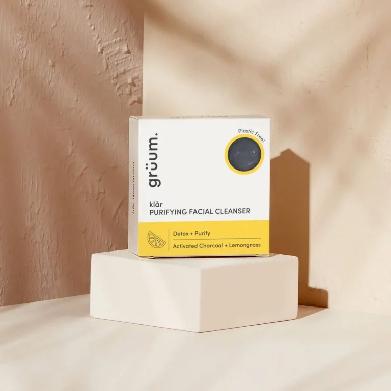 Gruum Purifying Charcoal Cleansing Bar, Beauty & Personal Care, Face ...