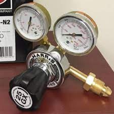HARRIS NITROGEN GAS TANK CYLINDER REGULATOR REGULATORS 13K PESOS ...