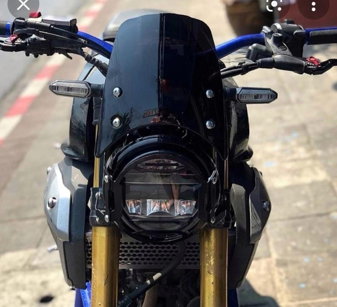 Honda cb150r windshield, Motorcycles, Motorcycle Accessories on Carousell