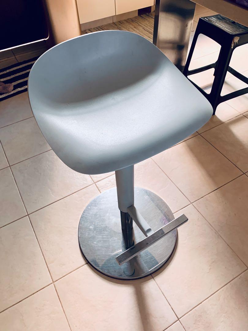 IKEA adjustable bar stool, Furniture & Home Living, Furniture, Chairs ...