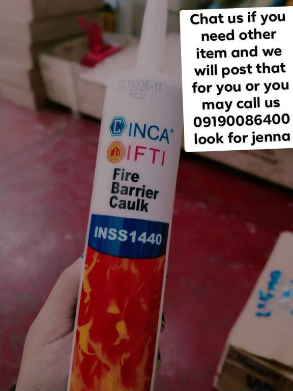 Inca Firestop sealant INSS1440, Commercial & Industrial, Construction ...