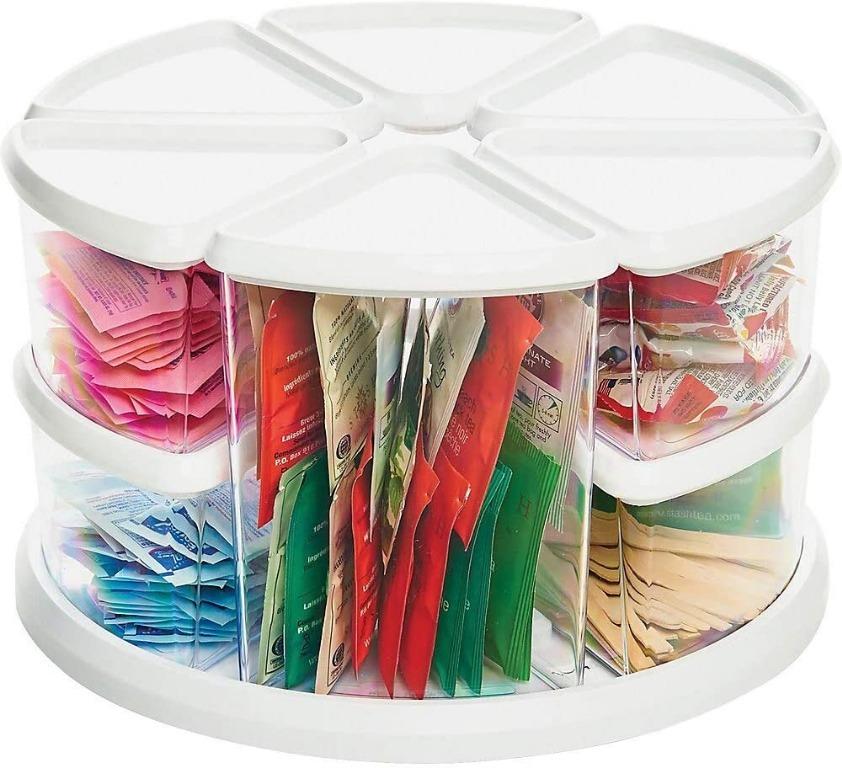 ~instock~ Deflecto Rotating Carousel Craft Storage Organizer, 9 ...