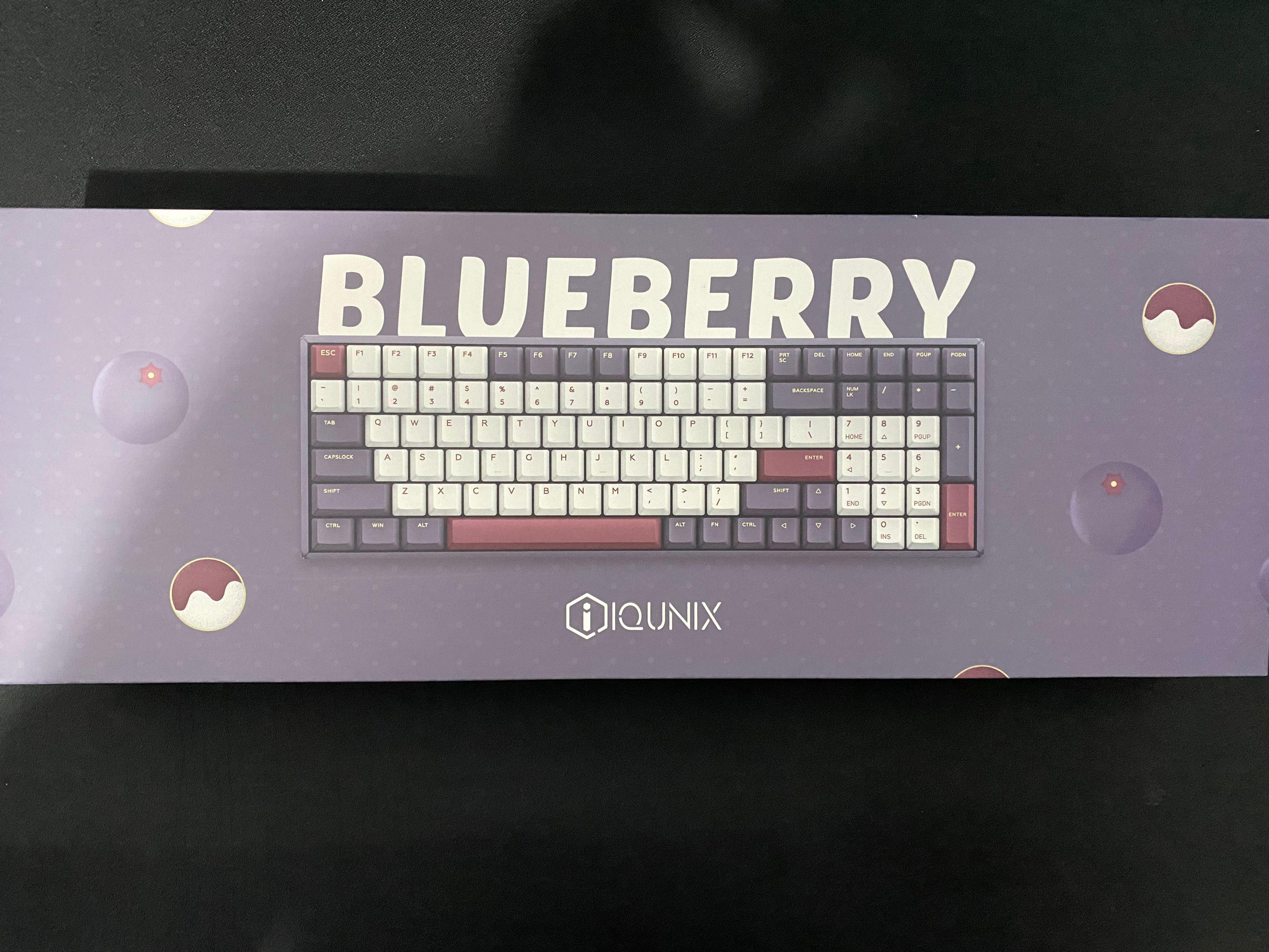 iQunix F96 Blueberry Wireless Mechanical Keyboard, Computers & Tech ...