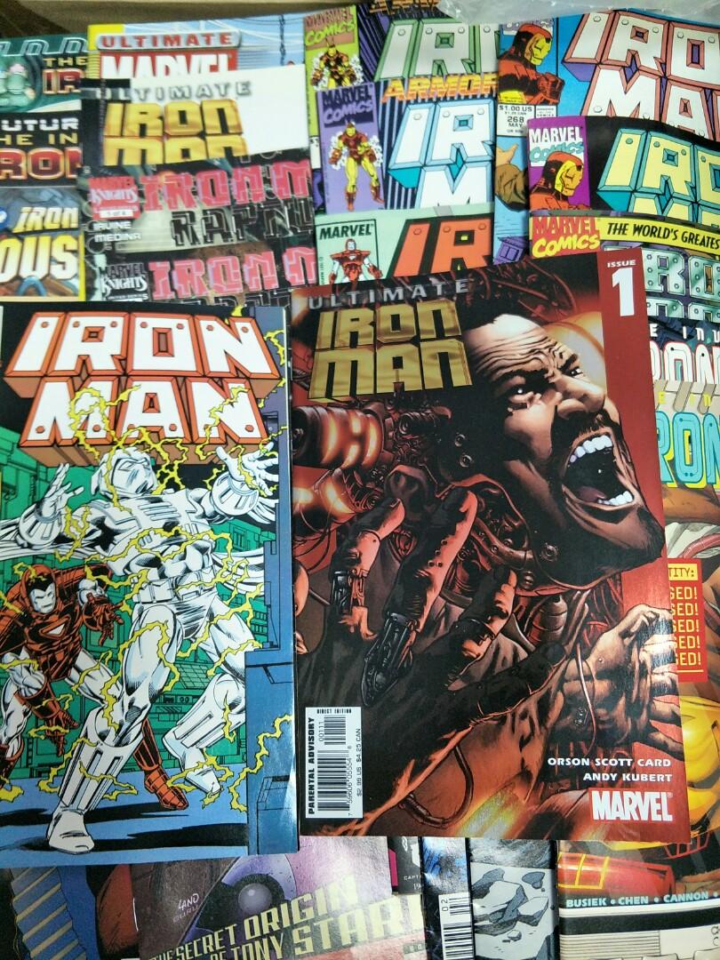 Iron Man marvel comics grab bag, Hobbies & Toys, Books & Magazines ...