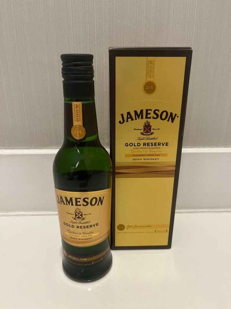 Jameson Gold Reserve Irish Whiskey feat Virgin Oak, Food & Drinks ...
