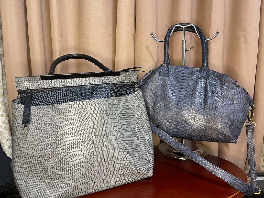 June Bundle 5 (Animal Skin 2Way Bags), Women's Fashion, Bags & Wallets ...