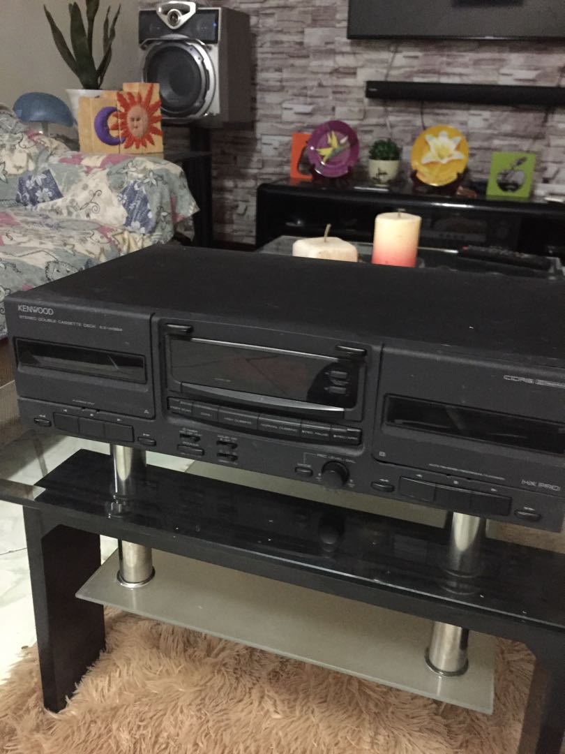 Kenwood double deck component, Audio, Soundbars, Speakers & Amplifiers ...