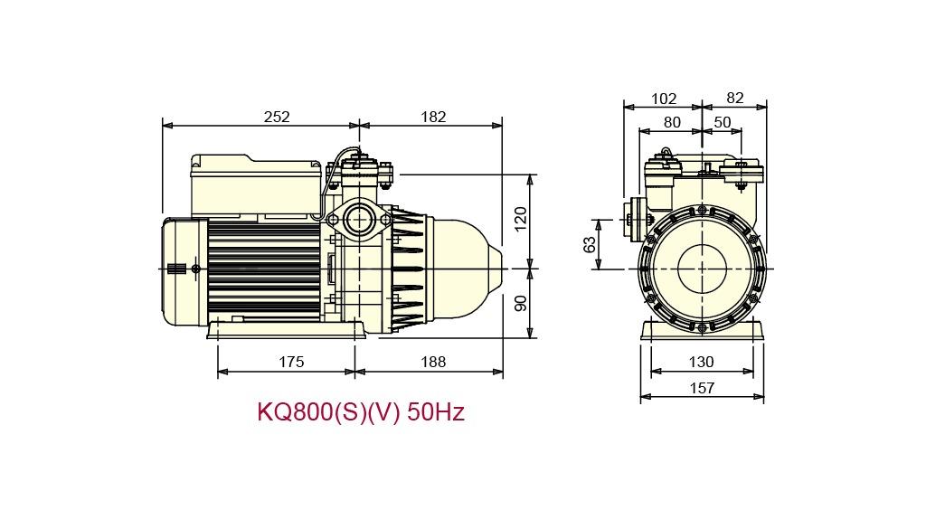 KIKAWA KQ800 / KQ800S 木川 1 hp 一匹 流控恆壓泵 加壓泵, 家庭電器, 冷氣機及暖風機 - Carousell